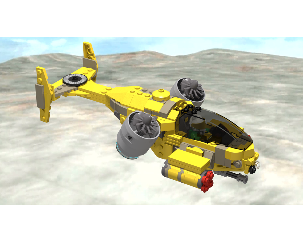 LEGO MOC GDI ORCA Assault Craft (Command & Conquer, 1st Tiberium War ...