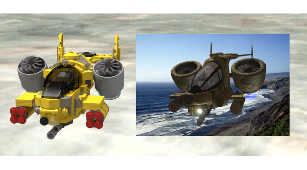 LEGO MOC GDI ORCA Assault Craft (Command & Conquer, 1st Tiberium War ...