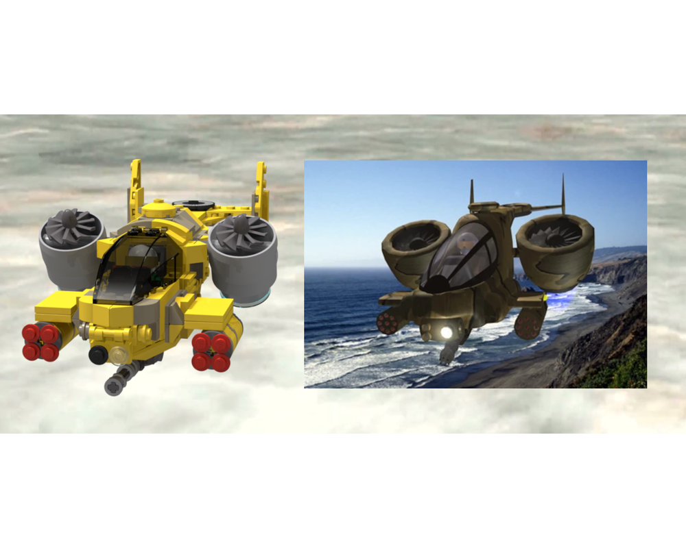 LEGO MOC GDI ORCA Assault Craft (Command & Conquer, 1st Tiberium War ...