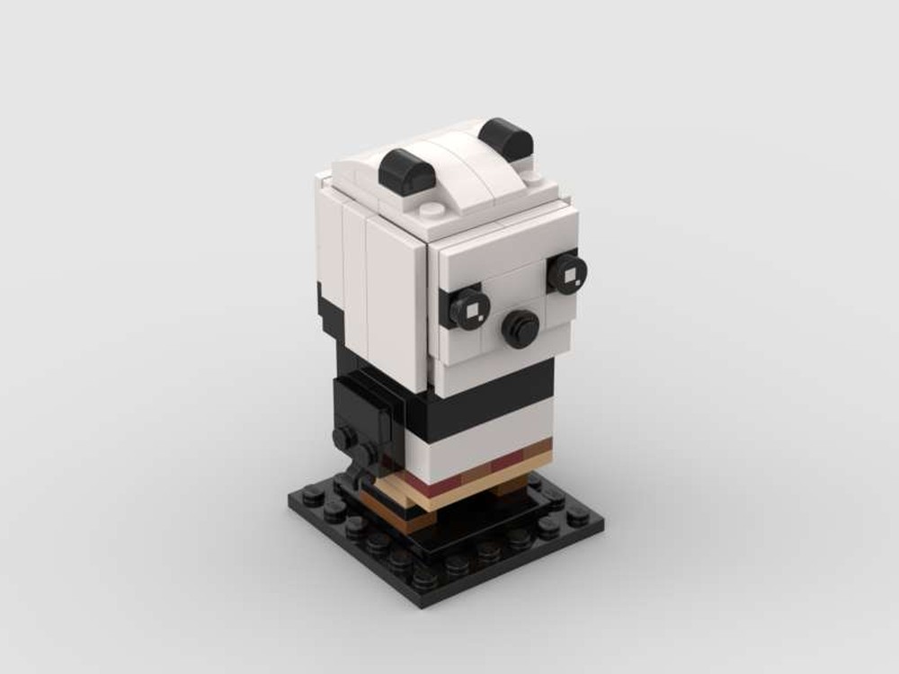 LEGO MOC Brickheadz Po from Kung Fu Panda by Kyice | Rebrickable ...