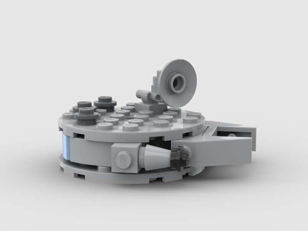 LEGO MOC Mini Milleninium Falcon by Kyice | Rebrickable - Build with LEGO