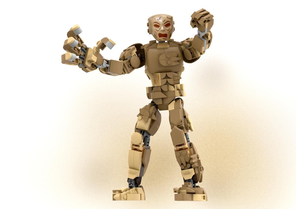 LEGO MOC Sandman Legs for set 76280 buildable figure by cheesebricks | Rebrickable - Build with LEGO