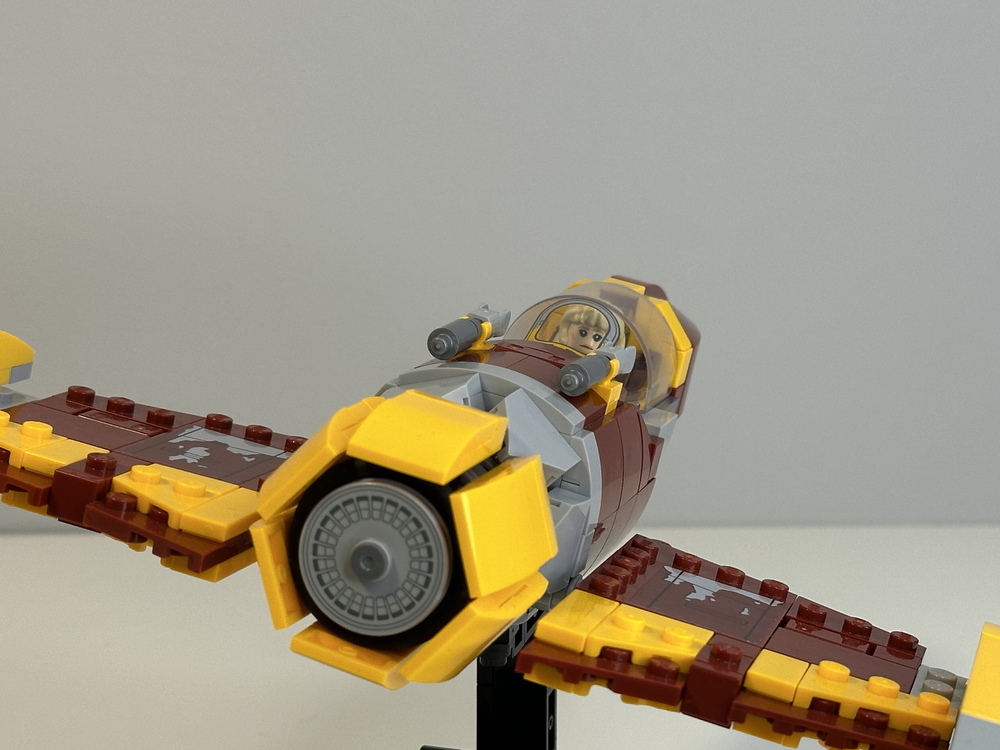 Lego Moc Shin Hatis Starfighter Minifig Scale By Bobbacatmocs