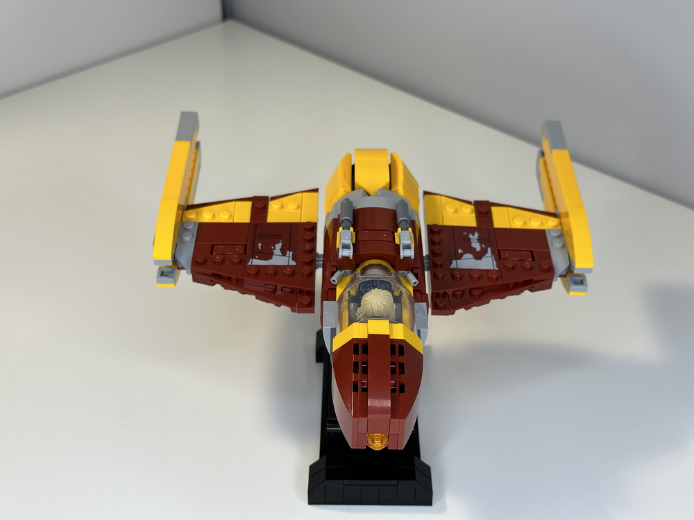 Lego Moc Shin Hatis Starfighter Minifig Scale By Bobbacatmocs