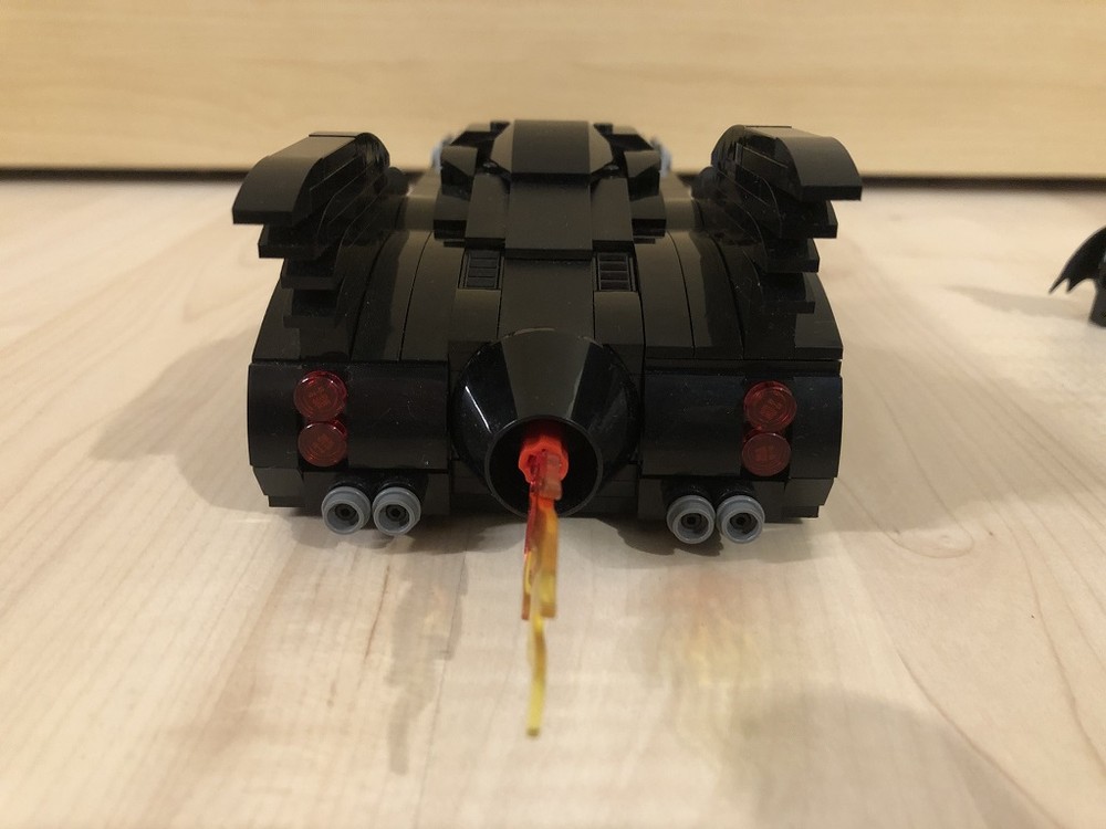 LEGO MOC Batmobile (Version 1989 - 2 person cockpit and sliding roof ...