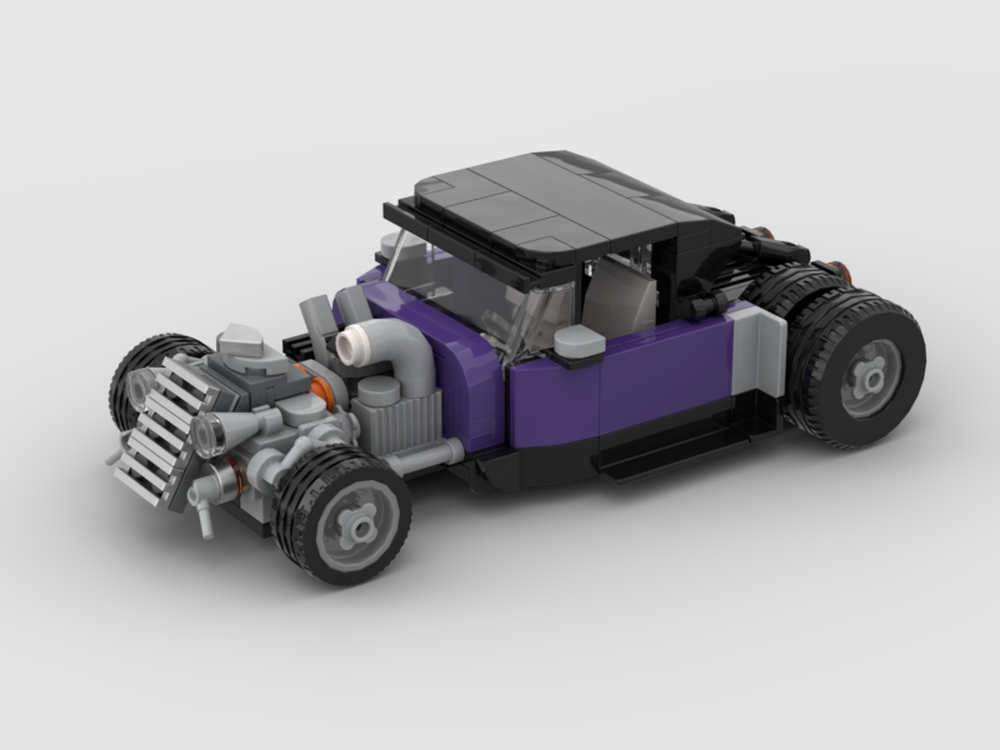 LEGO MOC 1936 Packard 120 Hot Rod by toms8wides | Rebrickable - Build ...
