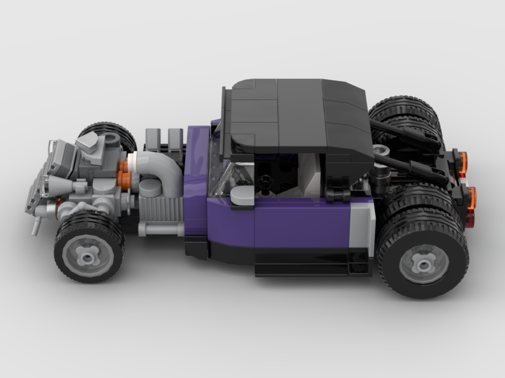 LEGO MOC 1936 Packard 120 Hot Rod by toms8wides | Rebrickable - Build ...