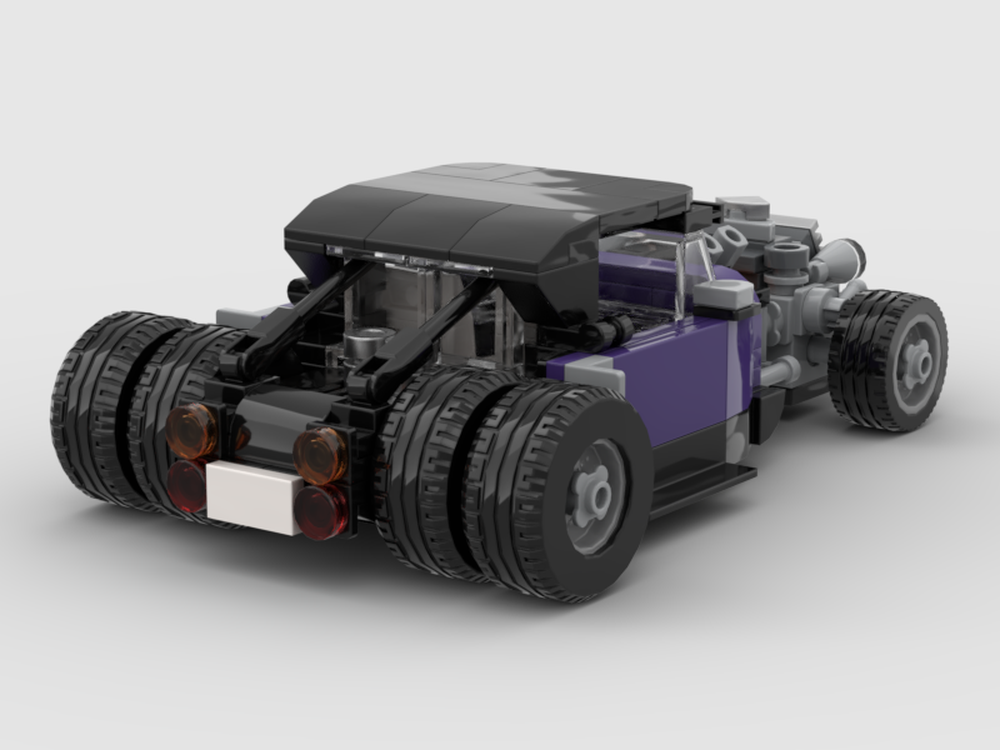 LEGO MOC 1936 Packard 120 Hot Rod by toms8wides | Rebrickable - Build ...