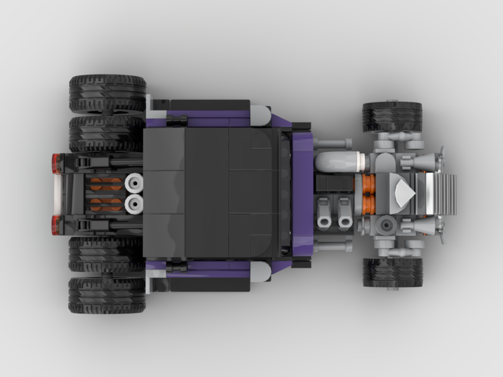 LEGO MOC 1936 Packard 120 Hot Rod by toms8wides | Rebrickable - Build ...