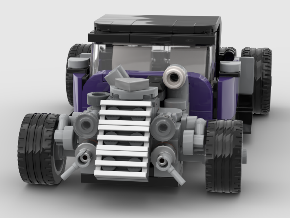 LEGO MOC 1936 Packard 120 Hot Rod by toms8wides | Rebrickable - Build ...