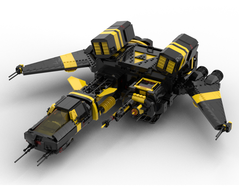 LEGO MOC Blacktron Vigilante by beanbeanus | Rebrickable - Build with LEGO