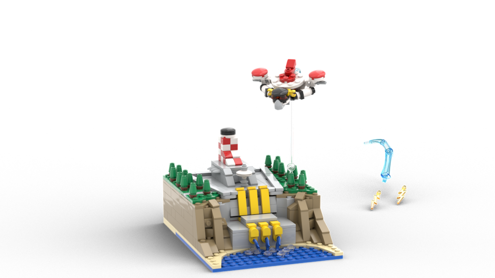 LEGO MOC goldrake grendizer ufo robot microscale by EagleBrick ...