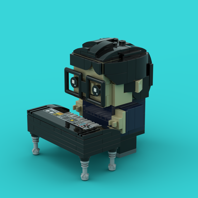 LEGO MOC Electric Organ Guy by birdbrickbuilds | Rebrickable - Build ...