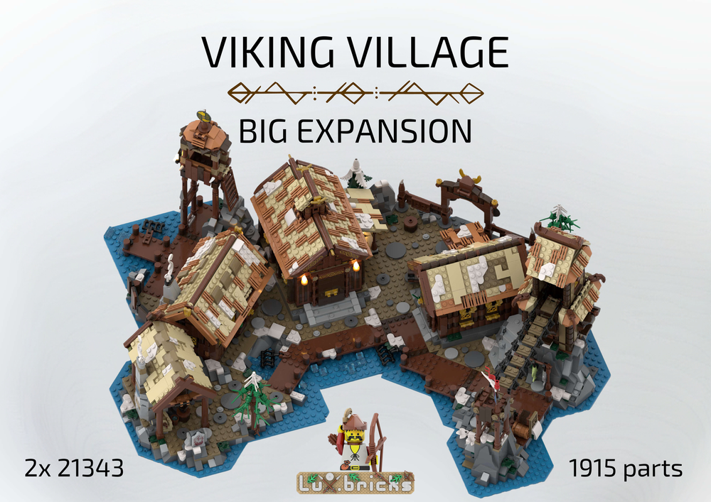 LEGO MOC Viking Village Big Expansion by lux.bricks | Rebrickable ...