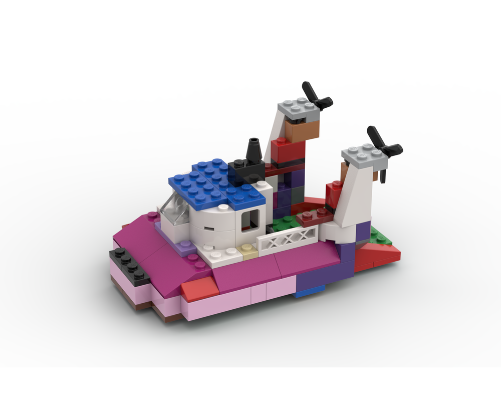 LEGO MOC 10692 Hovercraft Island Ferry by Nequmodiva | Rebrickable ...
