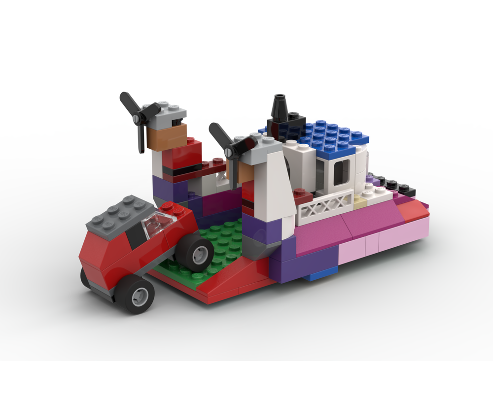LEGO MOC 10692 Hovercraft Island Ferry by Nequmodiva | Rebrickable ...
