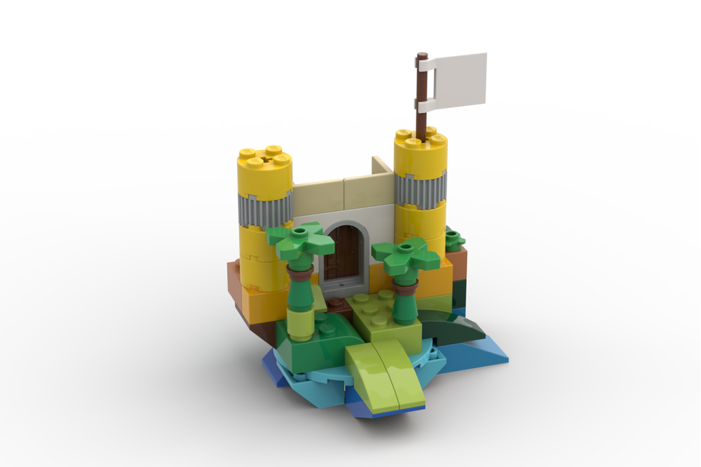 Lego Moc 10692 Hovercraft Island Ferry By Nequmodiva Rebrickable