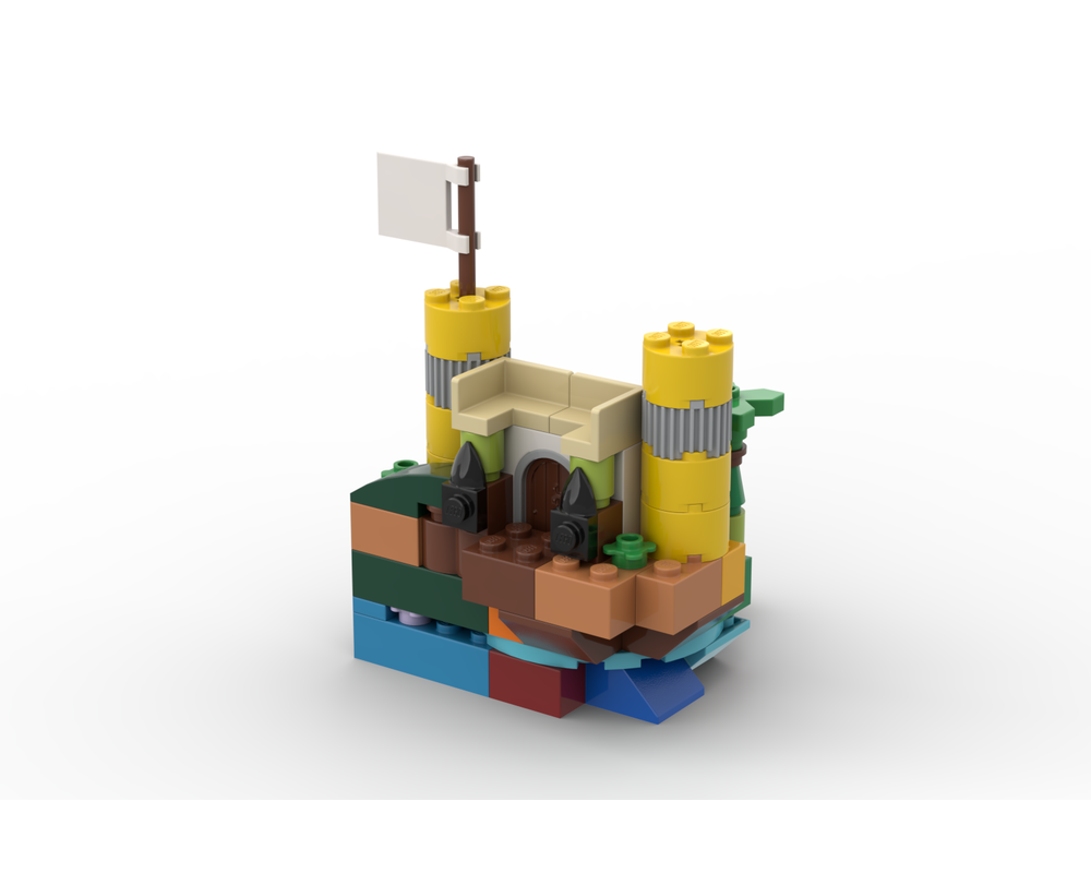 Lego Moc 10692 Hovercraft Island Ferry By Nequmodiva Rebrickable