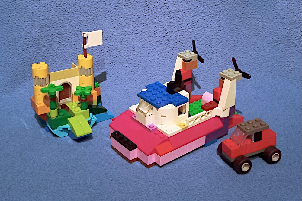 Lego Moc 10692 Hovercraft Island Ferry By Nequmodiva Rebrickable