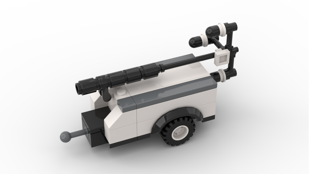 LEGO MOC Mobile Surveillance Trailer by mylifefun | Rebrickable - Build ...