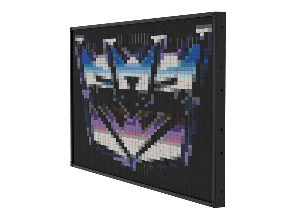 LEGO MOC Autobot/Decepticon Logo Cheese Slope Art by Bucktopus ...