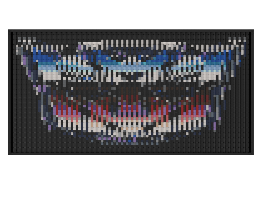 LEGO MOC Autobot/Decepticon Logo Cheese Slope Art by Bucktopus ...