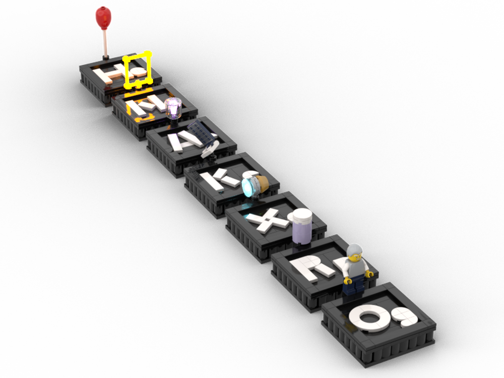 LEGO MOC Noble Gases: The Periodic Table of the Elements by ...