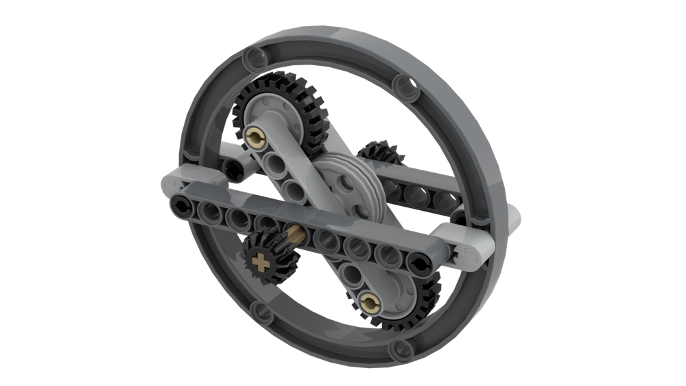 LEGO MOC Gearless Planetary Gearset (4:1) by 2in1 | Rebrickable - Build ...