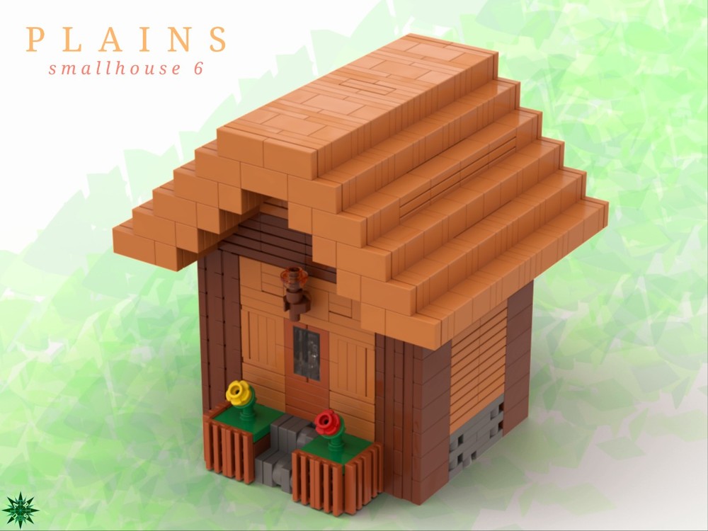 LEGO MOC Plains SmallHouse_6 By TRISHULA by BLACKSNOW | Rebrickable ...