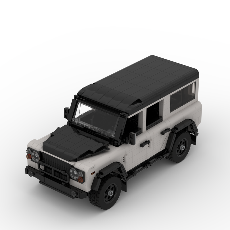 LEGO MOC Land Rover Defender White by lemmys_klemme | Rebrickable ...