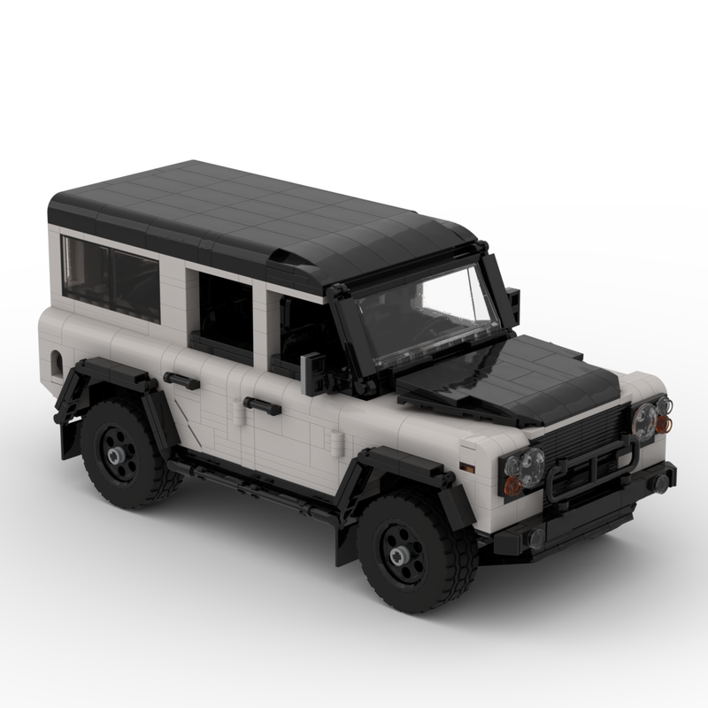 LEGO MOC Land Rover Defender White by lemmys_klemme | Rebrickable ...