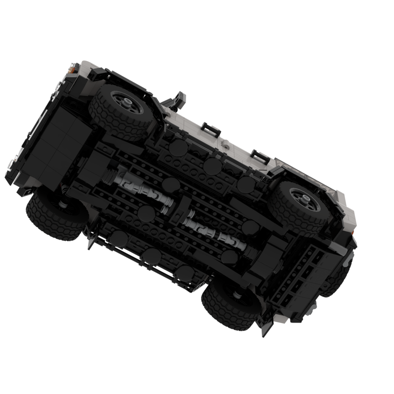 LEGO MOC Land Rover Defender White by lemmys_klemme | Rebrickable ...