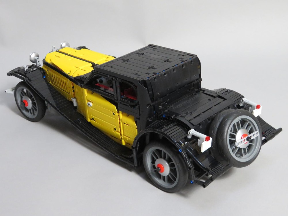 Lego Moc 1933 Bugatti 50t By Marthart Rebrickable Build With Lego