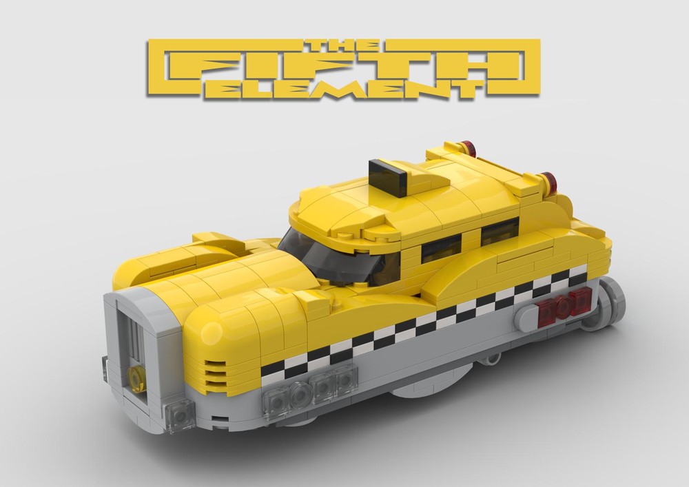 LEGO MOC The Fifth Element - Korben's Taxi by Mr_Orange | Rebrickable ...
