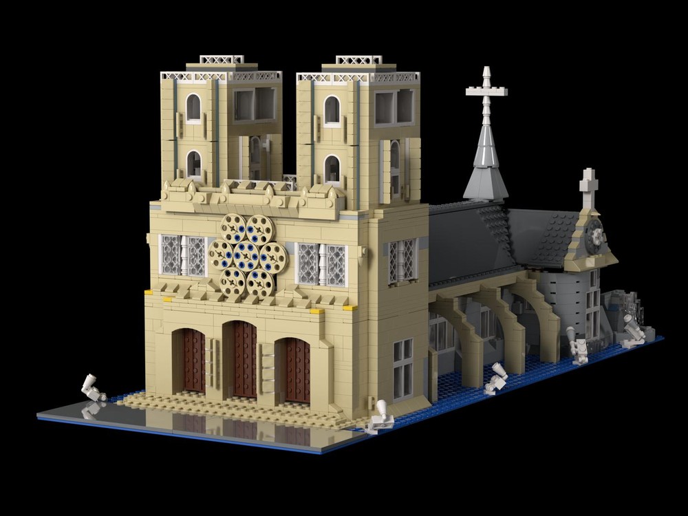 LEGO MOC The big Cathedral by BennyBenster | Rebrickable - Build with LEGO