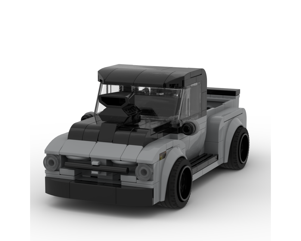 LEGO MOC Ford F100 Gray Update by lemmys_klemme | Rebrickable - Build ...