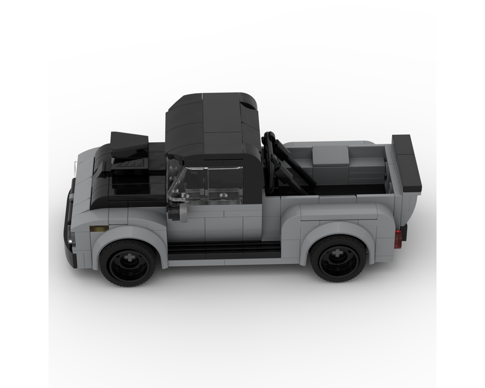 LEGO MOC Ford F100 Gray Update by lemmys_klemme | Rebrickable - Build ...