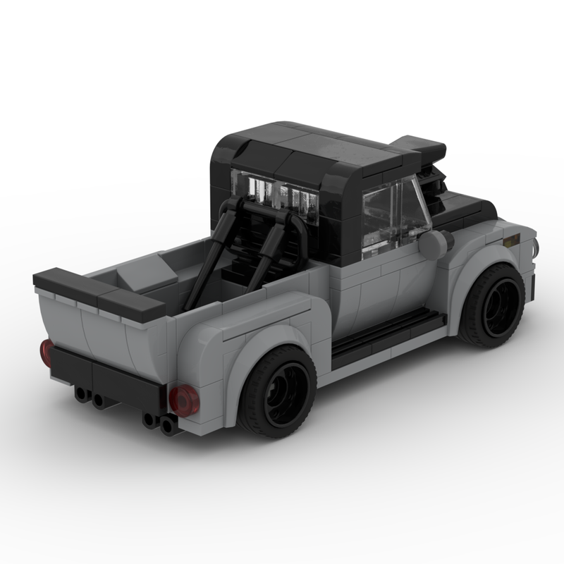 LEGO MOC Ford F100 Gray Update by lemmys_klemme | Rebrickable - Build ...