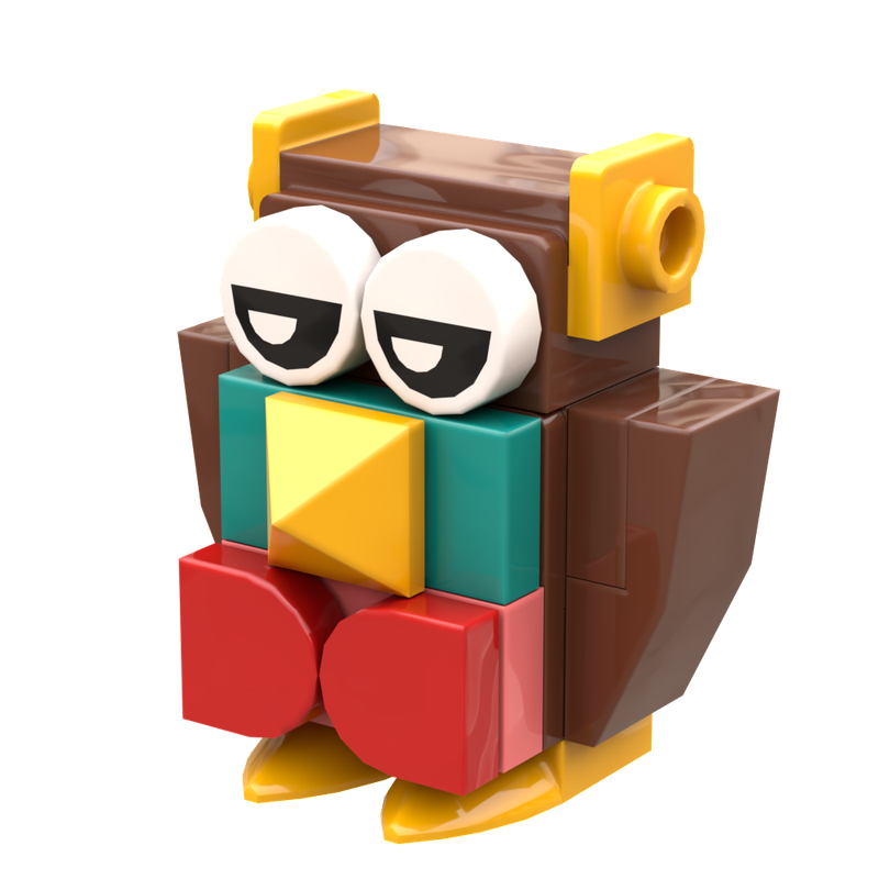 LEGO MOC He's an owl MR. owl by tacotaco64™️ | Rebrickable - Build with ...