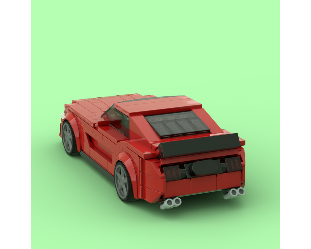 Lego Moc Ford Mustang By Bricksideas Rebrickable Build With Lego