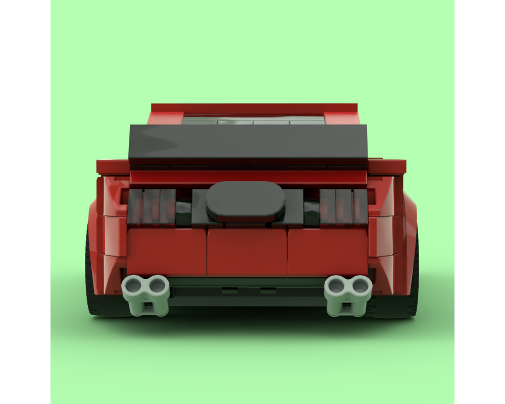 Lego Moc Ford Mustang By Bricksideas Rebrickable Build With Lego