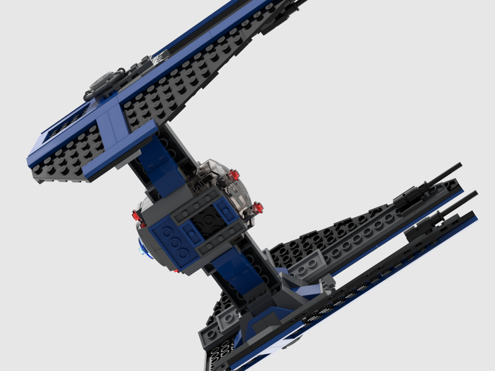 Lego Moc Tie Interceptor 6206 Updated By Sgtscoopy Rebrickable