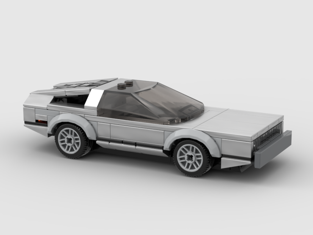 LEGO MOC Delorean DMC-12 by BrickMOCery | Rebrickable - Build with LEGO