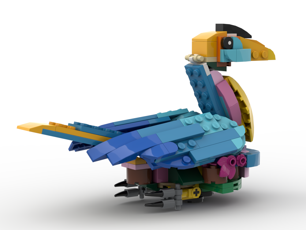 Lego Moc Exotic Duck 31136 Alternate Build By Macharius Rebrickable