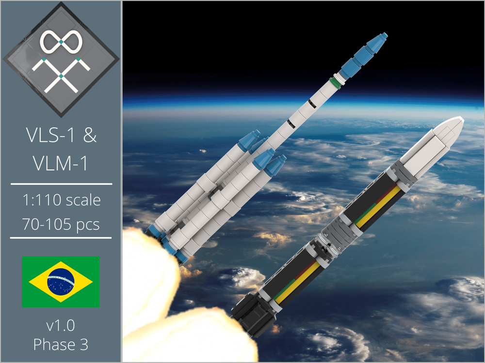 LEGO MOC 1:110 VLS-1 & VLM-1 by Foggy0utri Design Bureau | Rebrickable ...