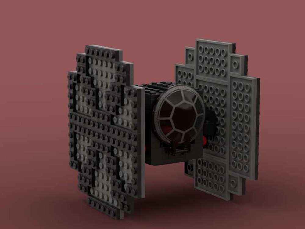 LEGO MOC Star Wars "TIE' fIghter" by Txizu | Rebrickable - Build with LEGO