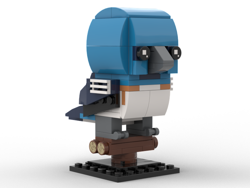 LEGO MOC Lazuli Bunting (Breeding Male): Birdheadz by OrchardBuilds ...
