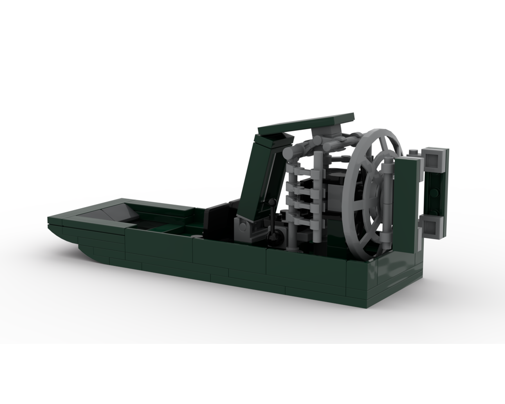 LEGO MOC State Police Fan Boat by mylifefun | Rebrickable - Build with LEGO