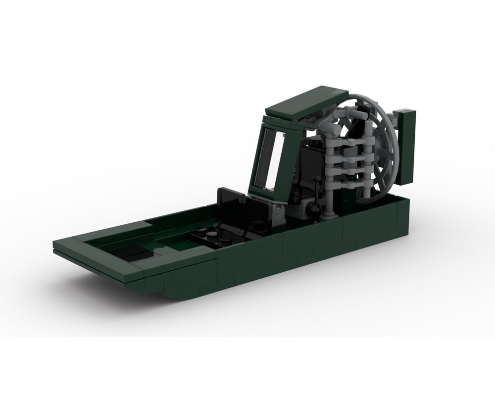 LEGO MOC State Police Fan Boat by mylifefun | Rebrickable - Build with LEGO
