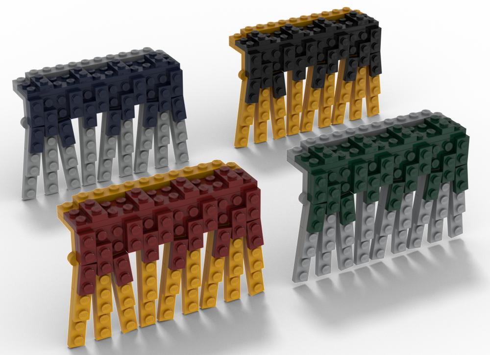 LEGO MOC-168233 Hogwarts Icons 76391 Alternate Scarf by naatkins ...